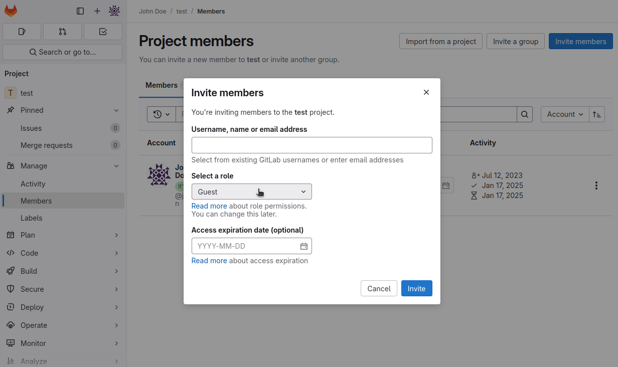 Gitlab - Parcours DevOPS Gitlab - Parcours DevOPS